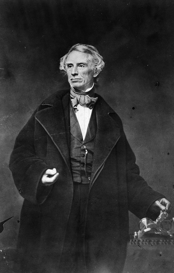 Inventor, Samuel F. B. Morse, who invented the Morse code has a ...