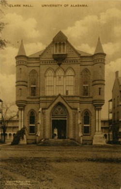 University of Alabama is as old as the state [old photographs ...