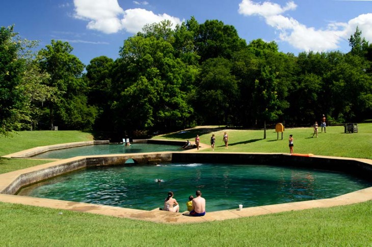 A famous spring in Alabama moved twice before finally settling down ...