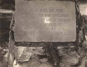 PATRON + Original letter describing the tragic events at Fort Mims with ...