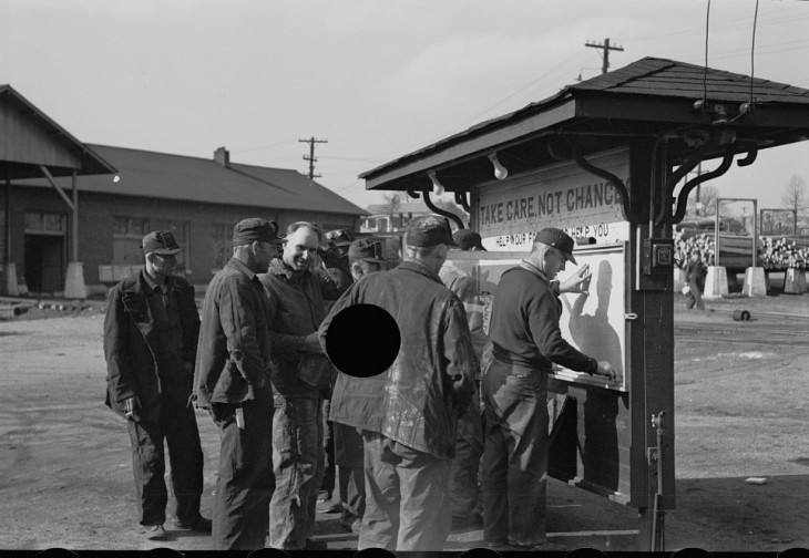 The faces in the 33 photos of Coal Miners in and around Birmingham ...