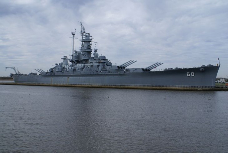 See vintage film, photographs & speech of the USS Alabama being ...