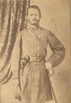 Four portraits of Captains who served in the Confederacy during the ...