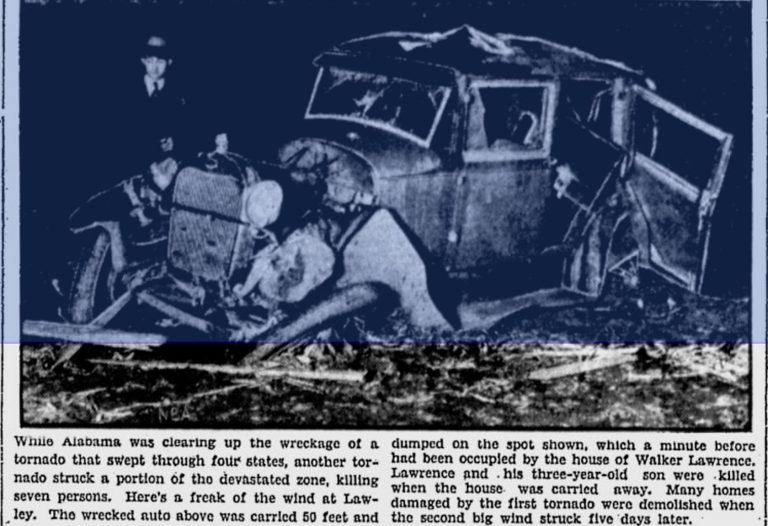 Amazing find – 1932 film of the Alabama aftermath of the massive ...