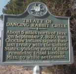 Choctaw & Treaty Of Dancing Rabbit Creek – Alabama Pioneers
